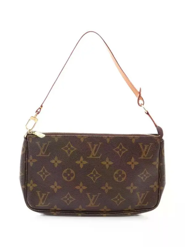 LOUIS VUITTON 2001 Monogram Pochette Accessoires Handbag