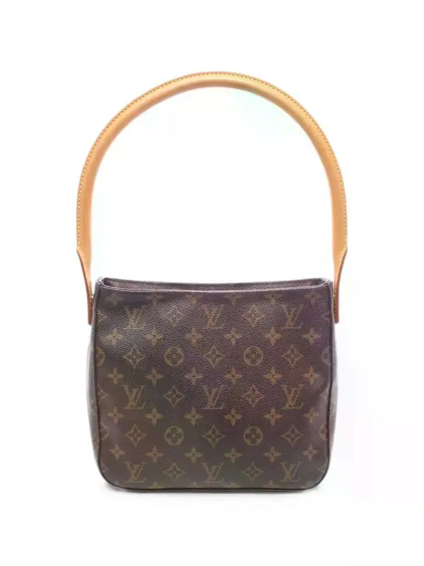 LOUIS VUITTON 2002 Mm Looping Monogram Tote Bag