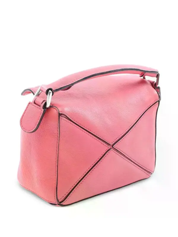 Loewe 2000s Mini Puzzle Cross Body Bag - Pink