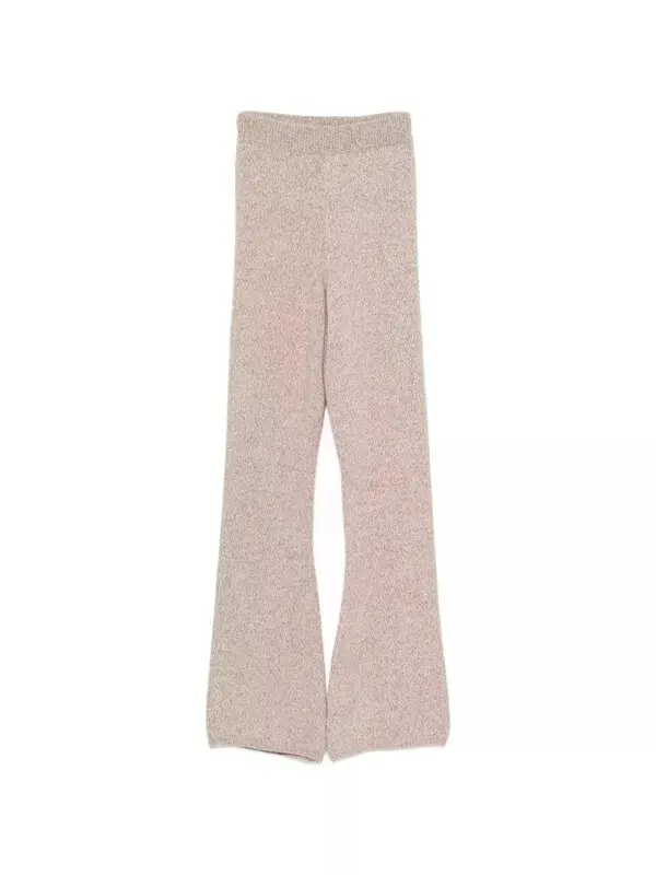 ELY ELY Marl-knit Flared Trousers