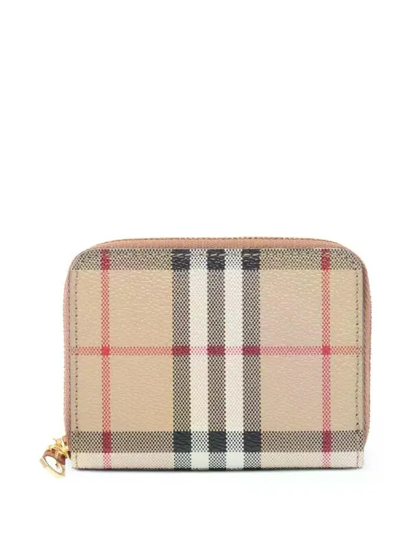 Burberry Zip-around Coin Purse - Neutrals