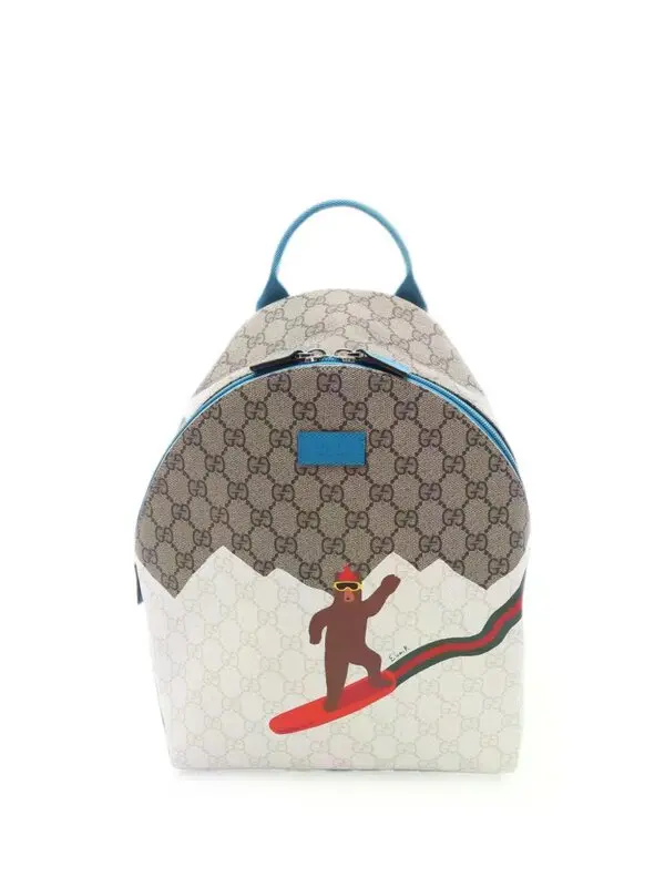 Gucci Gg Bear-print Backpack