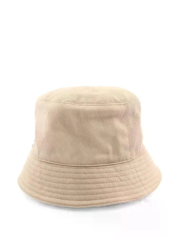 Prada 2010s Logo-embroidered Bucket Hat