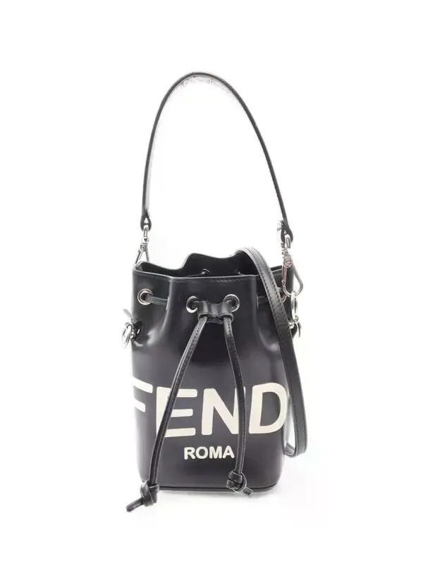Fendi 2000s Mon Tresor Mini Bucket Bag - Black