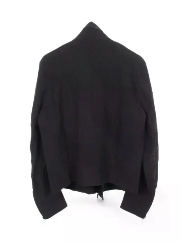 Emporio Armani Patterned Zip-up Jacket