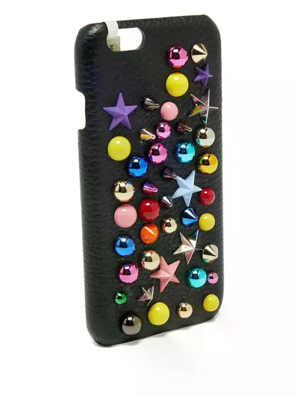 Dolce & Gabbana Embellished Leather Iphone 6 Case