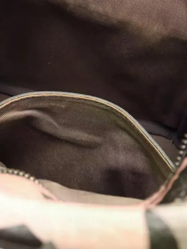 Mcm Camouflage Leather Backpack