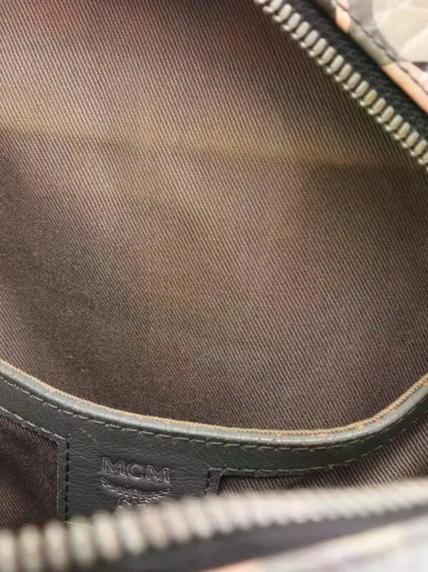 Mcm Camouflage Leather Backpack