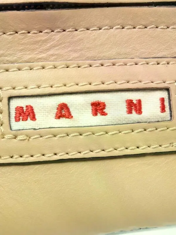 Marni 2010s Pannier Leather Tote Bag