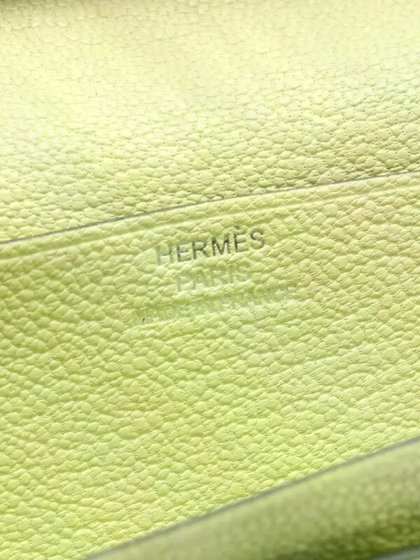Hermès 2021 Bearn Souffle Bi-fold Wallet