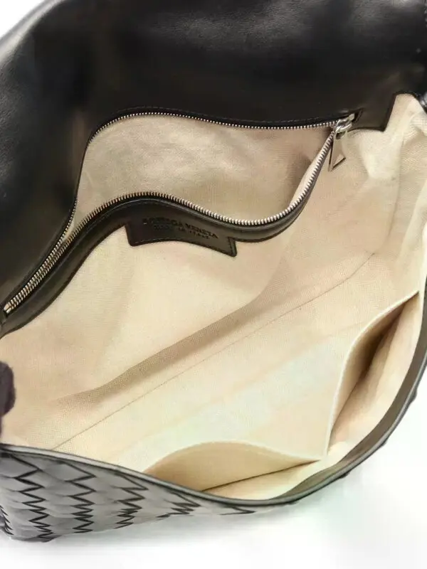 Bottega Veneta 2010s Intrecciato Messenger Bag