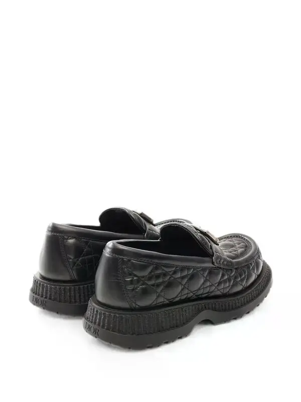 Dior 2010s Cannage Quilted Loafers