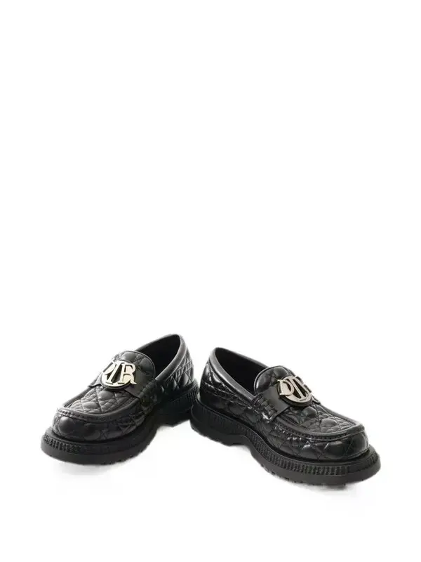 Dior 2010s Cannage Quilted Loafers