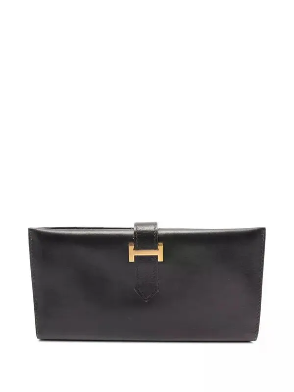 Hermès 1997 Bearn Classic Wallet - Black