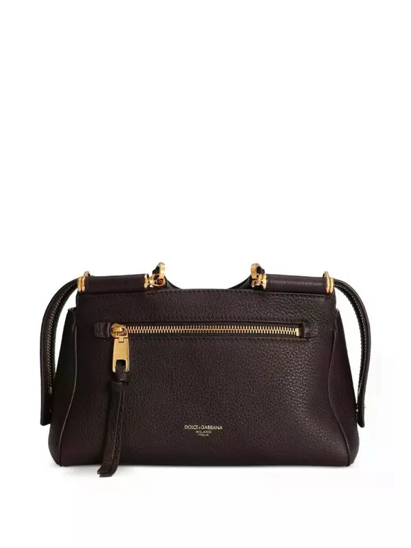 Dolce & Gabbana Vittoria Handbag In Calfskin - Red