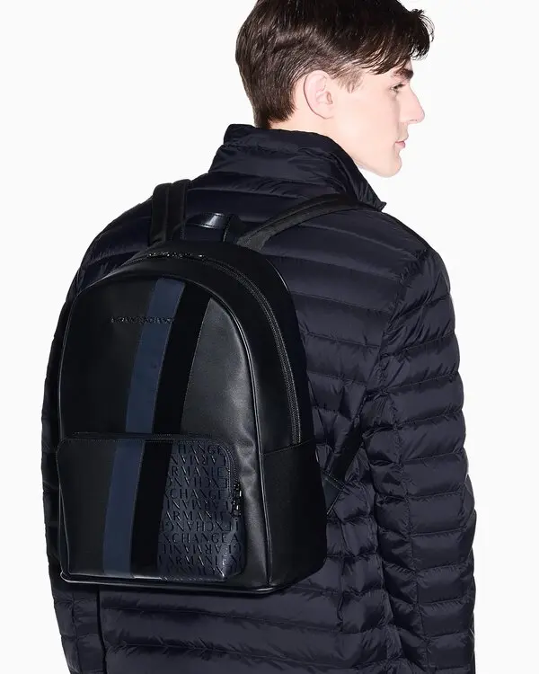 Armani Exchange Technical Fabric Backpack