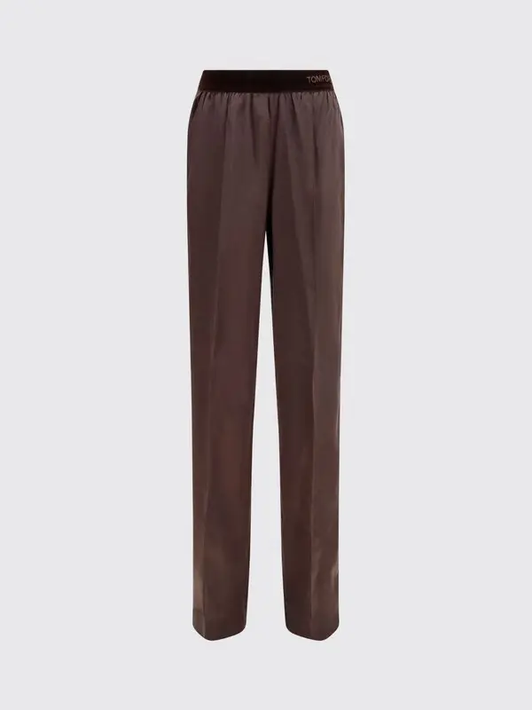 TOM FORD Tailored Trousers - Coffee