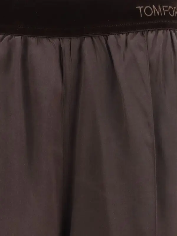 TOM FORD Tailored Trousers - Coffee