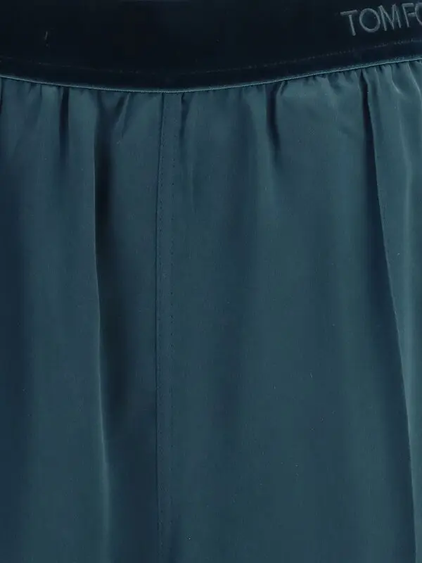 TOM FORD Tailored Trousers - Turquoise