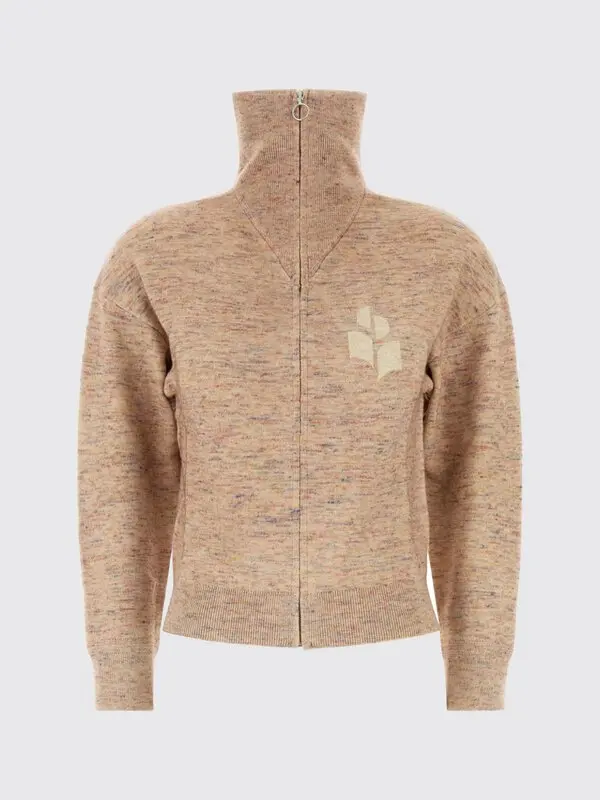 Isabel Marant Étoile Koxy Monogram Zip-up Cardigan - Pink