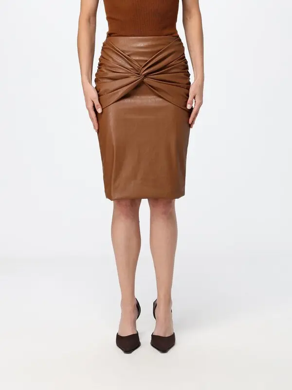 Elisabetta Franchi Skirt Colour - Brown