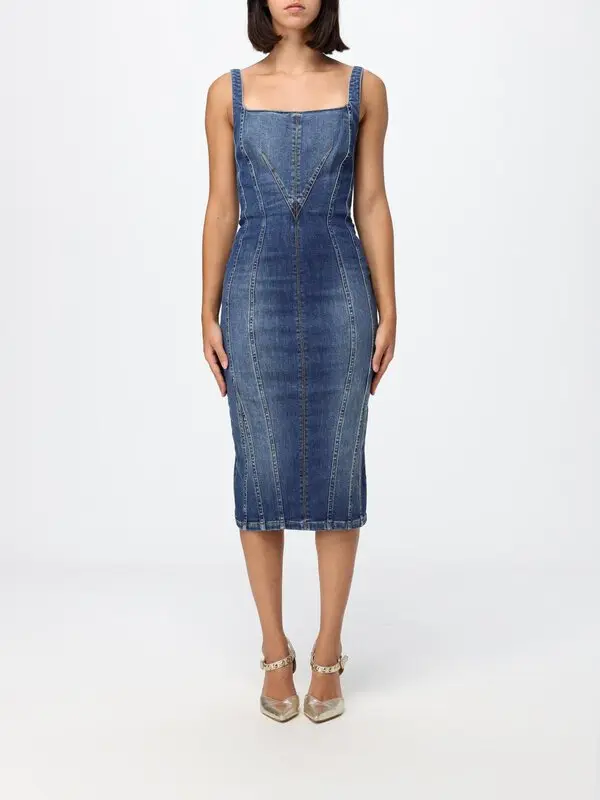 Elisabetta Franchi Dress Colour - Navy