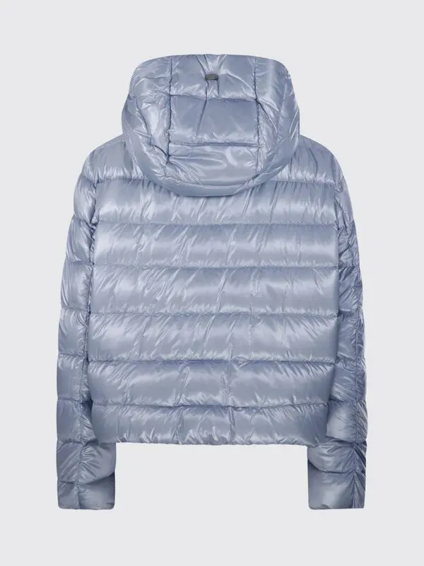 Herno Puffer Jacket With Hood - Blue