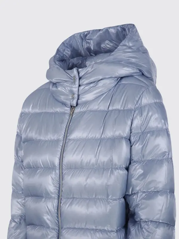 Herno Puffer Jacket With Hood - Blue