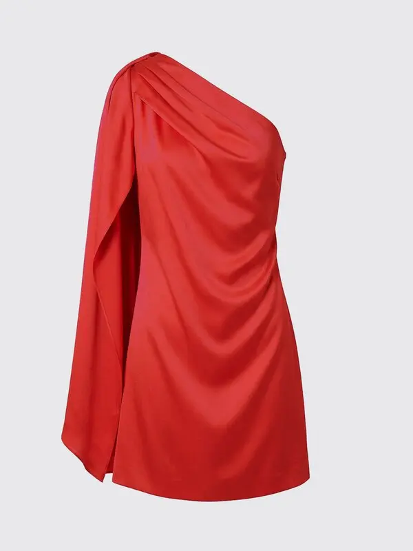 Stella McCartney Asymmetric One-shoulder Crêpe Mini Dress For Ceremonies