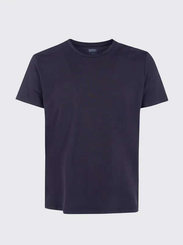 DIESEL® Slim Fit Crew Neck T-shirt In Cotton And Lyocell Blend