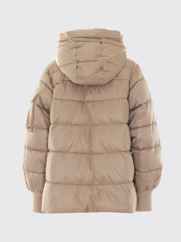 Pinko Short Quilted Water-repellent Nylon Puffer Jacket With Zip