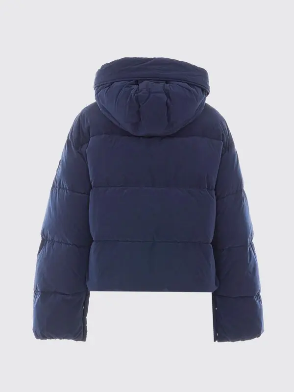 Pinko Short Quilted Water-repellent Nylon Puffer Jacket With Hood