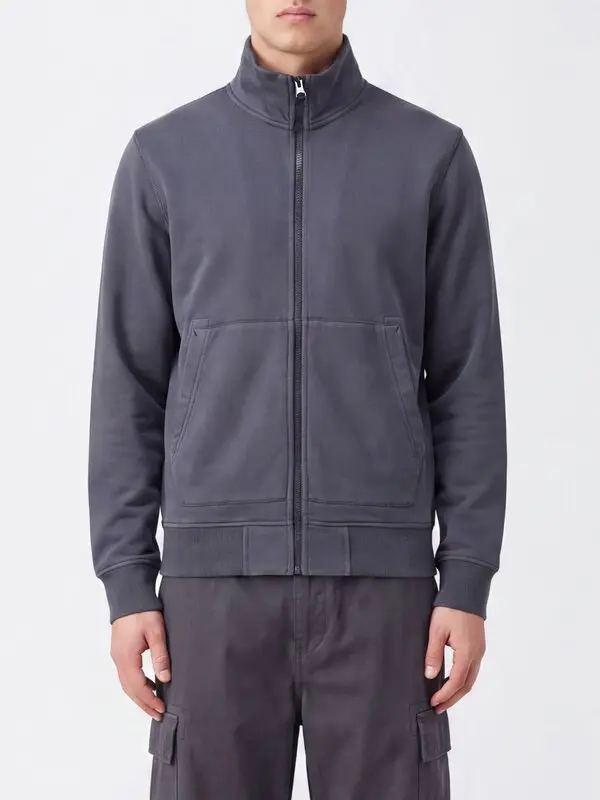 Stone Island Zip-up Jumper - Grey