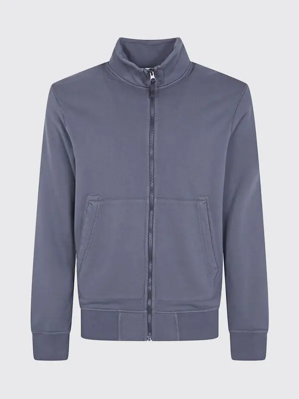 Stone Island Zip-up Jumper - Grey