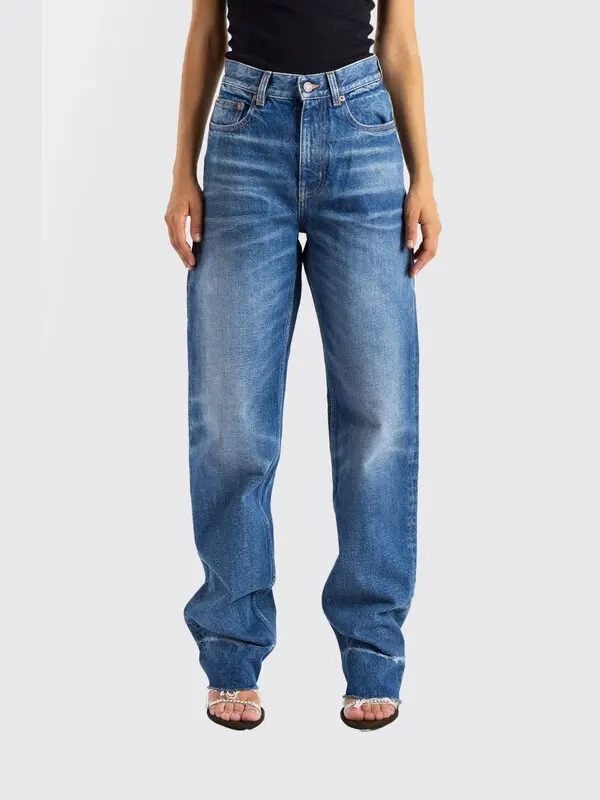 Chloé High Rise Wide Leg Jeans