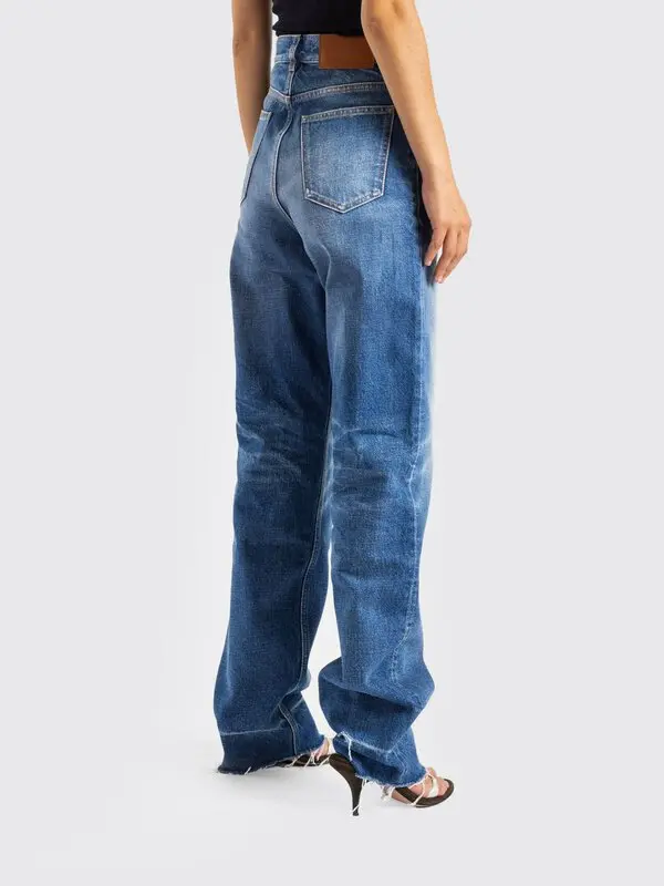 Chloé High Rise Wide Leg Jeans