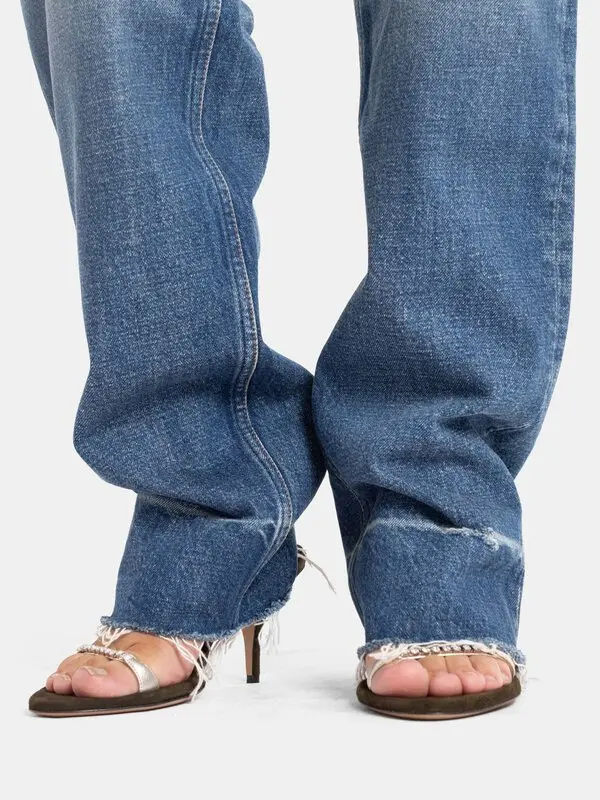 Chloé High Rise Wide Leg Jeans