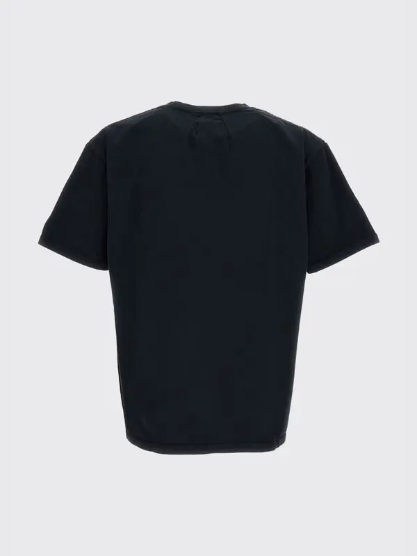 Rhude Regular Fit Crewneck Cotton Logo Print T-shirt With Dropped Shoulders