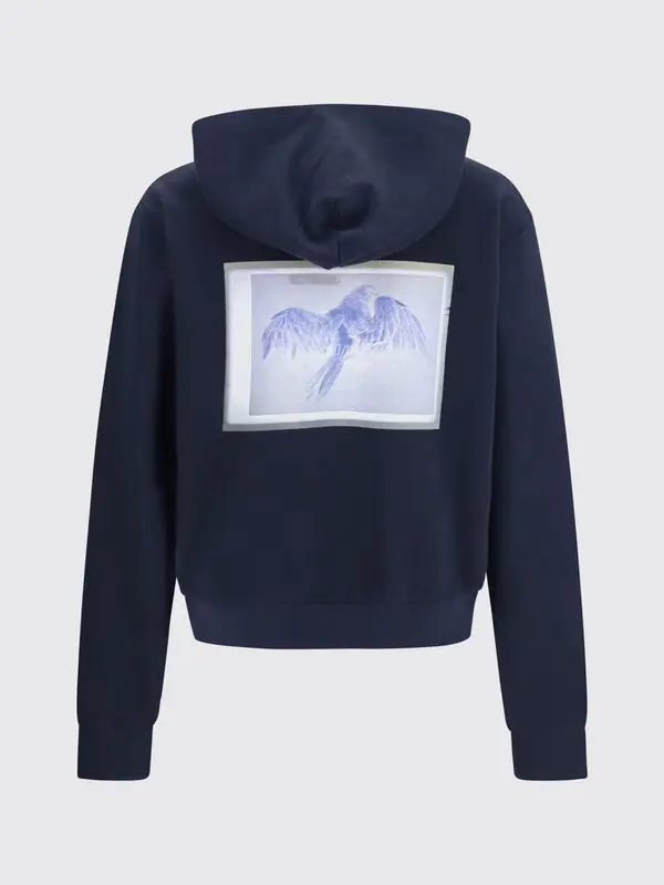 MAISON MARGIELA Graphic Print Cotton Hoodie