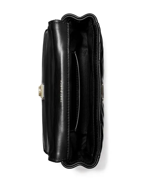 Tory Burch Kira Diamond Mini Leather Shoulder Bag