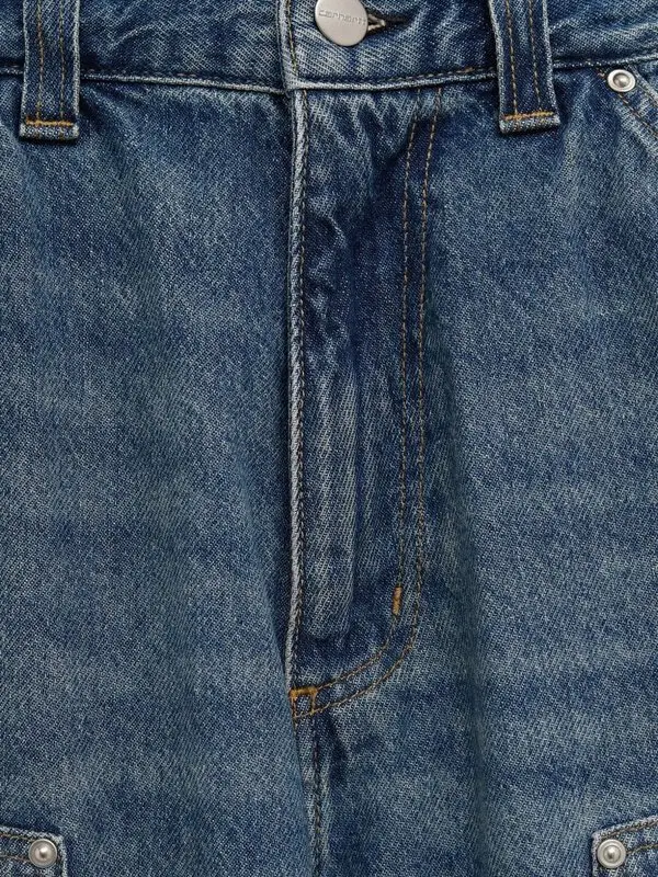 Carhartt Work In Progress Double Knee Denim Shorts