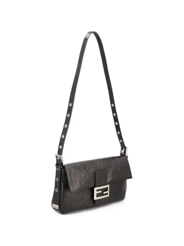 Fendi Baguette Leather Shoulder Bag