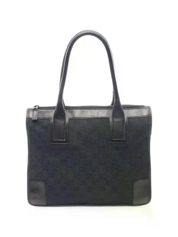 Gucci 2000s Gg Canvas Tote Bag
