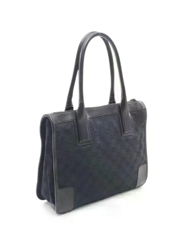 Gucci 2000s Gg Canvas Tote Bag