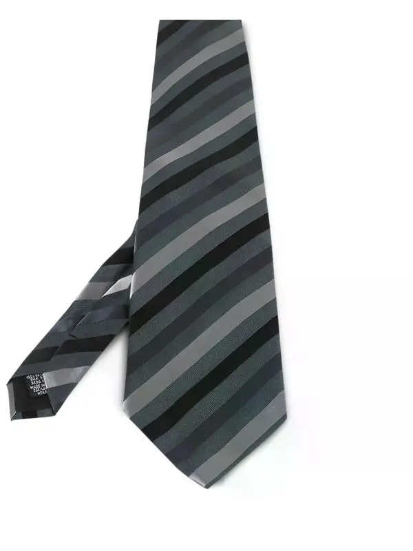 BOSS Diagonal-stripe Silk Tie