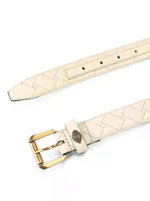 Kurt Geiger Quilted Eagle-head Belt