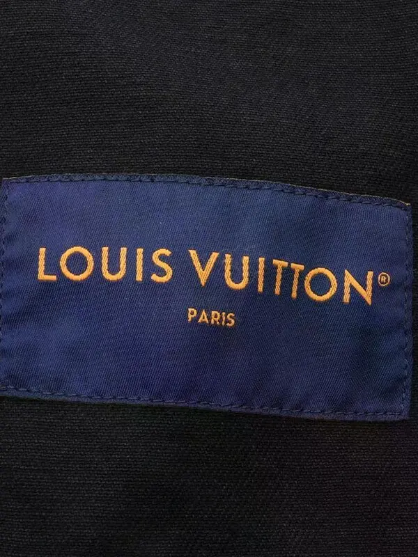 LOUIS VUITTON 2010s Monogram-embossed Jacket
