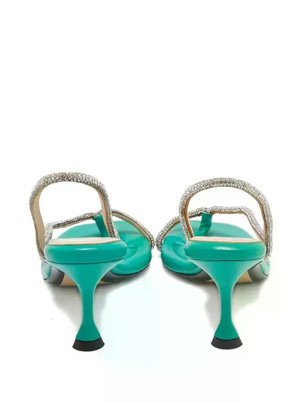 N°21 Rhinestone Embellished Slingback Sandals