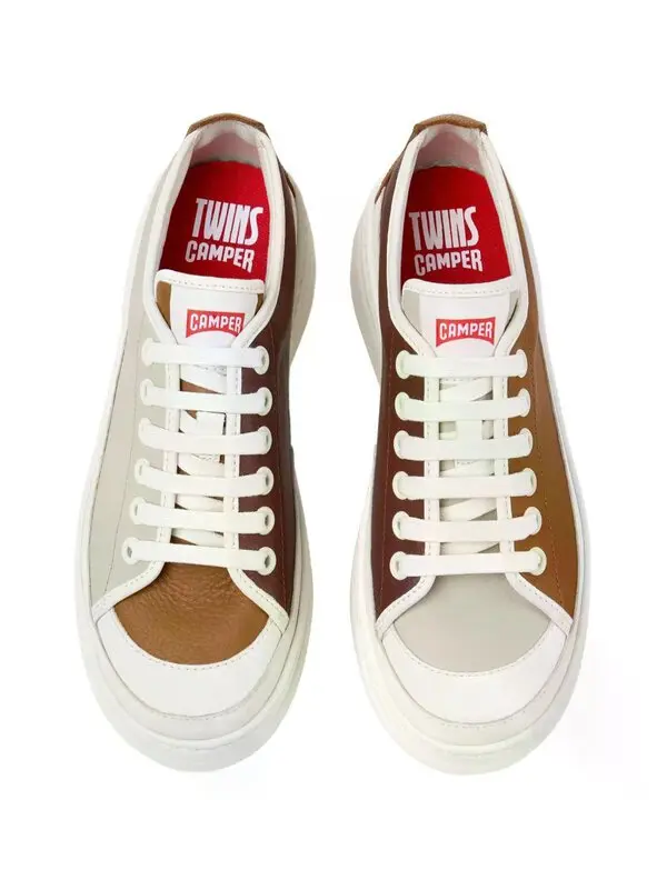 Camper Runner Up Twins Leather Sneakers
