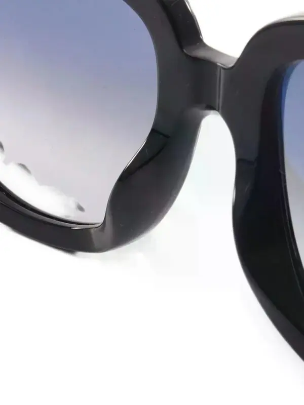 Moncler 2010s Round-frame Sunglasses